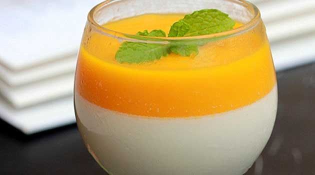 Mango Panna Cotta Recipe - Flavorite