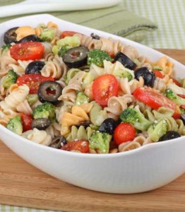 Rainbow Rotini Broccoli Salad Recipe - Flavorite