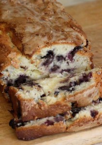 Blueberry Cream Cheese Bread Recipe - Flavorite