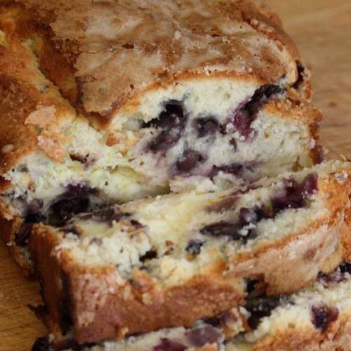 Blueberry Cream Cheese Bread Recipe - Flavorite