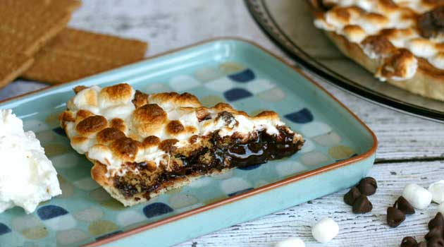 Smores Pie Recipe - Flavorite
