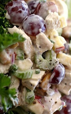 Autumn Garden Chicken Salad Recipe - Flavorite