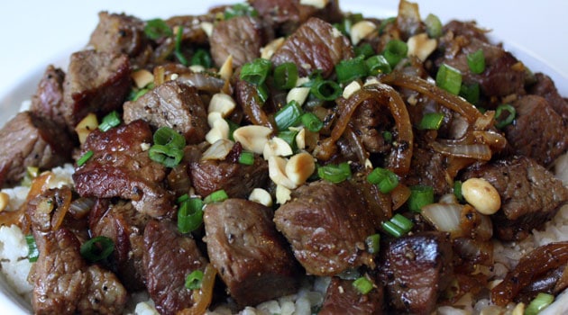 Asian-Style Garlic Beef Recipe