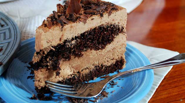 Double Chocolate Mousse Cake Recipe - Flavorite