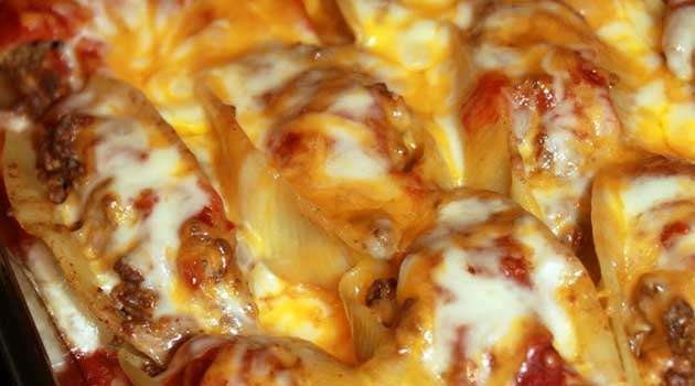 Taco Stuffed Shells Recipe - Flavorite