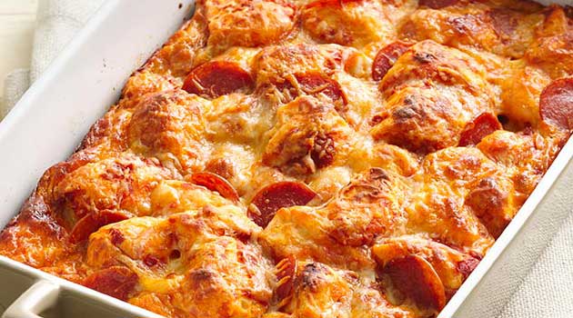 Easy Pizza Bake Recipe - Flavorite