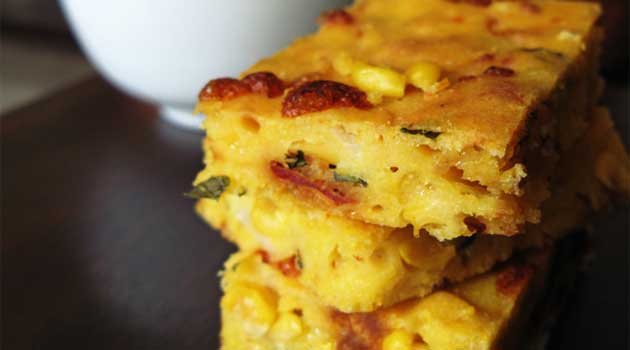 Italian Cornbread with Sundried Tomatoes Recipe - Flavorite